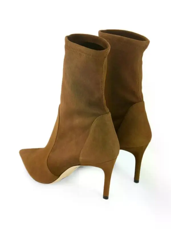 STUART WEITZMAN Power" Pointed-toe Stiletto Ankle Boots