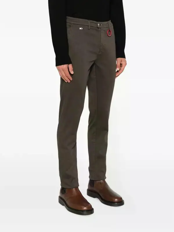 TRAMAROSSA Logo Patch Straight-leg Trousers
