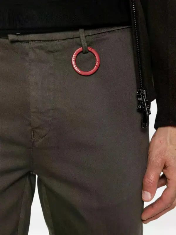 TRAMAROSSA Logo Patch Straight-leg Trousers