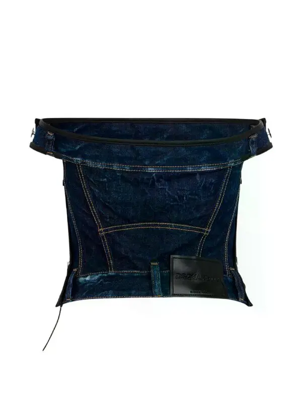 Dsquared2 Denim Corset Top