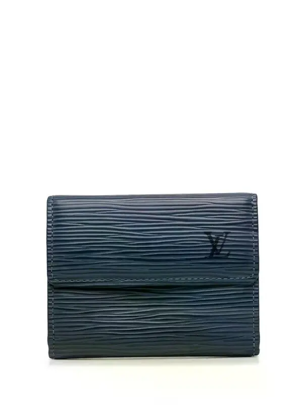 LOUIS VUITTON 2004 Epi Ludlow Coin Pouch - Blue