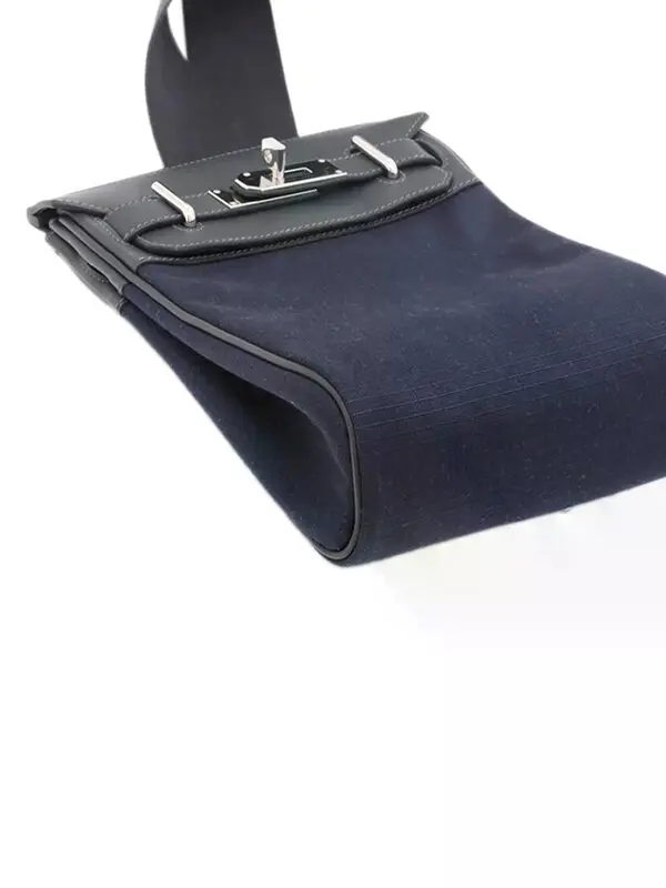 Hermès Bivouac Canvas And Swift Leather Kelly Hac A Dos Pm Backpack