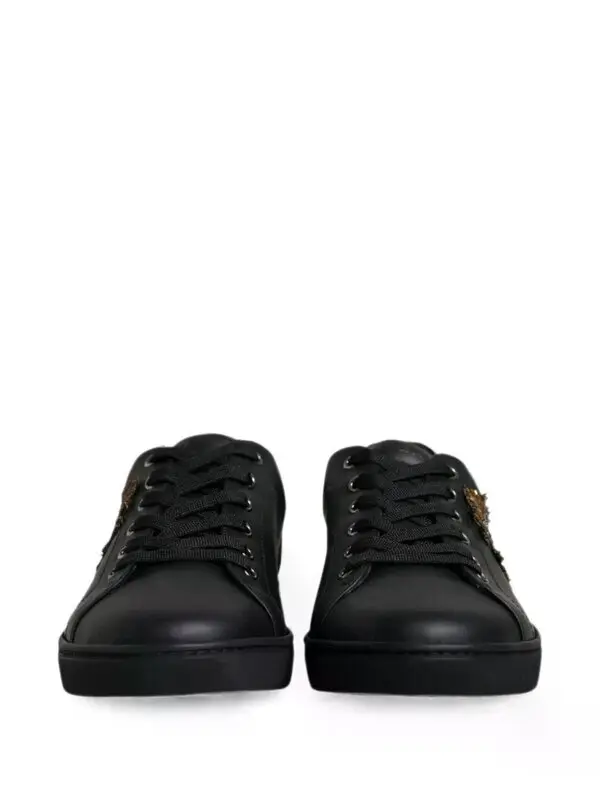 Dolce & Gabbana Sacred Heart Leather Sneakers