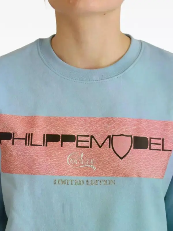 Philippe Model Crew Neck Logo Sweater