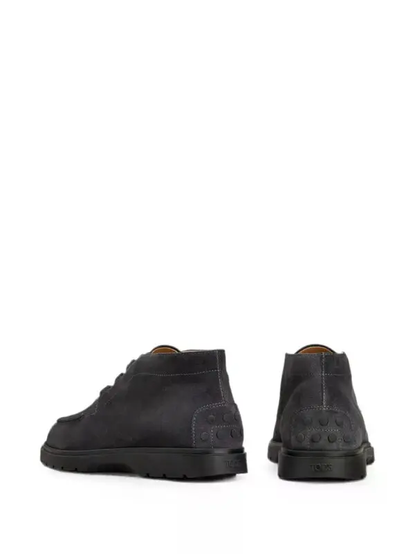 TOD'S Suede Lace-up Desert Boots