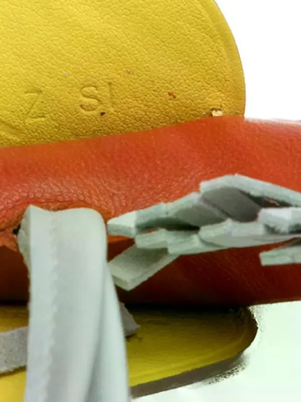 Hermès Milo Lambskin And Swift Leather Bag Charm - Orange