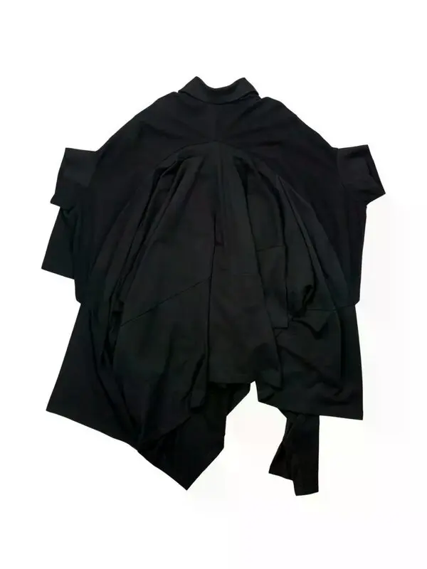 TORISHÉJU Draped Asymmetric Polo Shirt