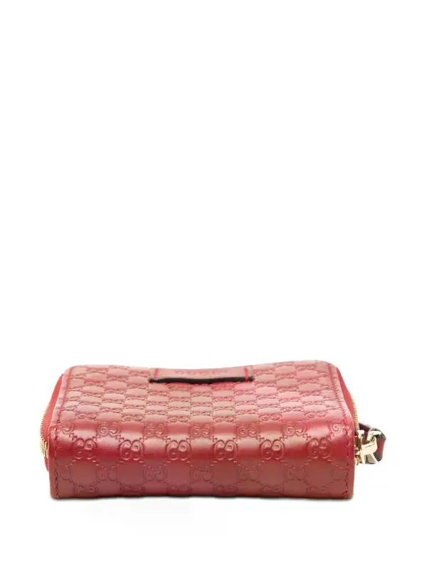 Gucci 2000-2015 Microguccissima Zip Around Wallet Small Wallets
