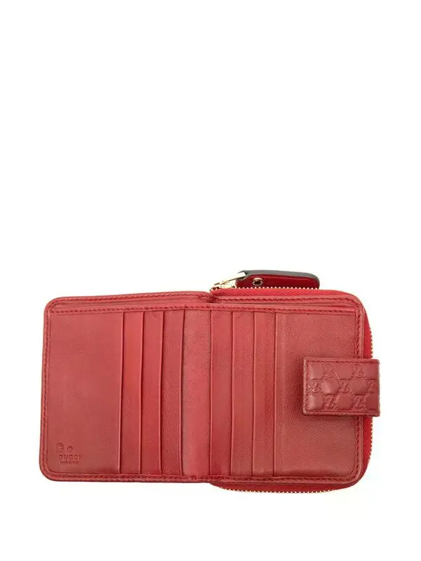 Gucci 2000-2015 Microguccissima Zip Around Wallet Small Wallets