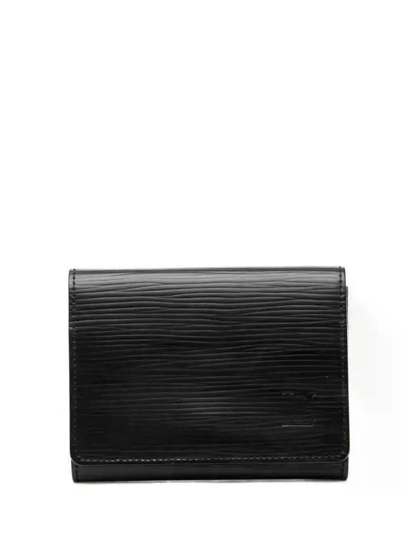 LOUIS VUITTON 2020 Epi Envelope Business Card Holder - Black