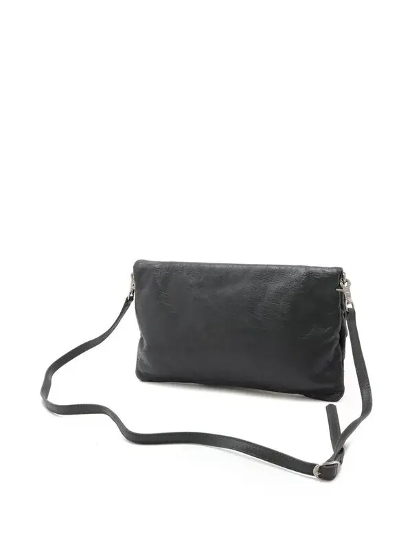 Balenciaga 2015 Lambskin Leather Motocross Giant 12 Envelope Crossbody Bag - Grey