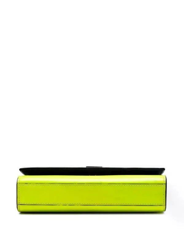 Saint Laurent Patent Grain De Poudre Monogram Kate Crossbody Bag