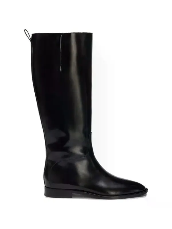 JIL SANDER Knee-high Leather Boots