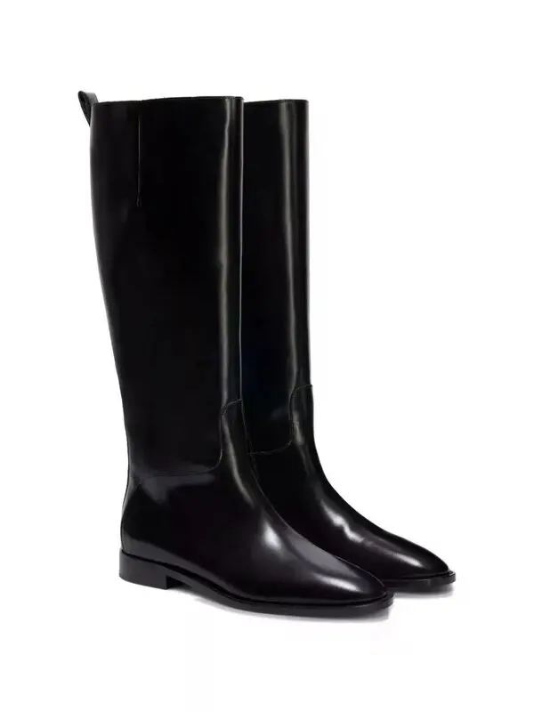 JIL SANDER Knee-high Leather Boots