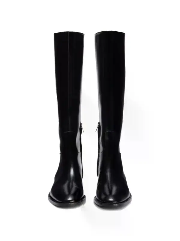 JIL SANDER Knee-high Leather Boots