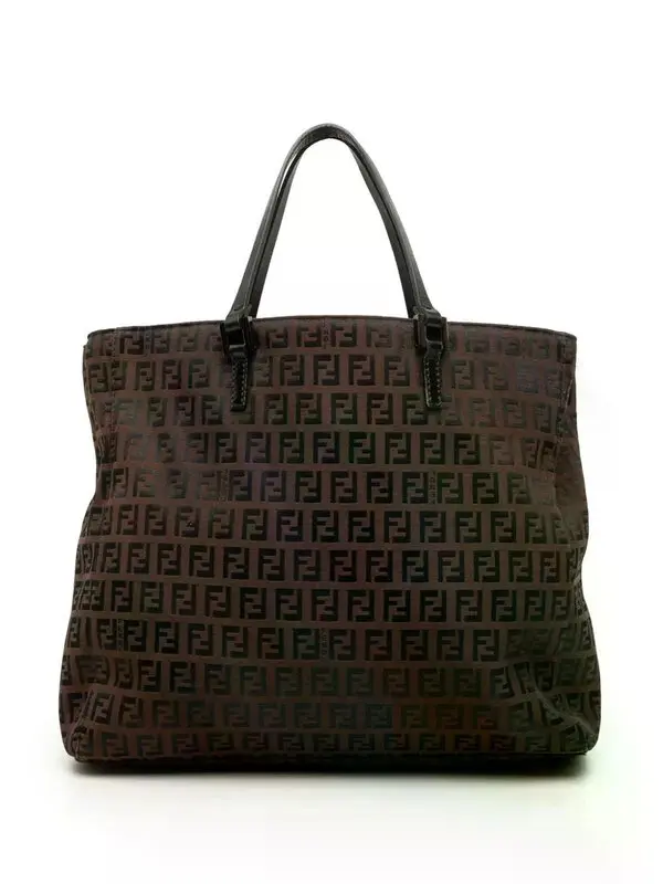 Fendi Zucchino Canvas Tote Bag