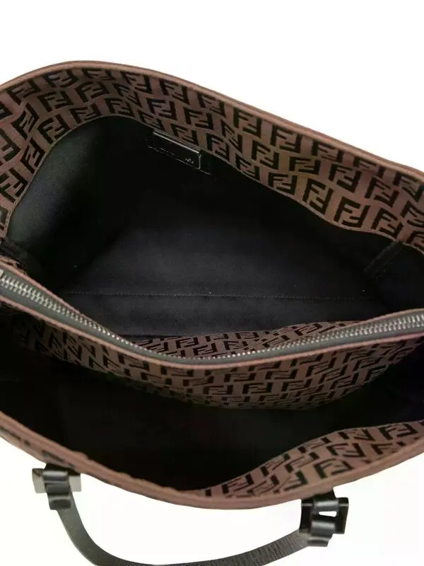 Fendi Zucchino Canvas Tote Bag