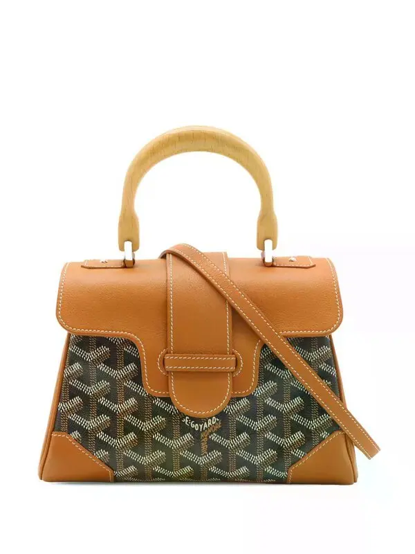 Goyard Mini Saigon Souple Satchel - Brown