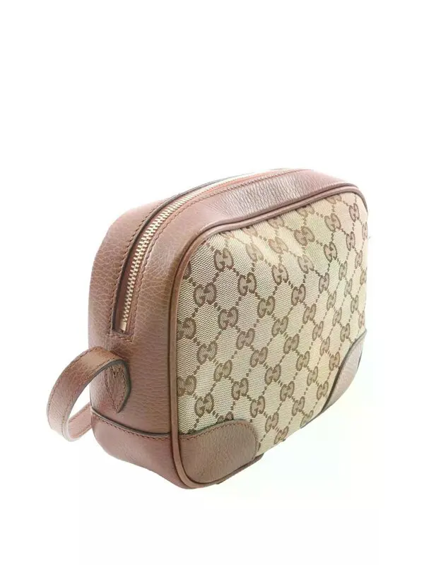 Gucci Gg Canvas Bree Crossbody Shoulder Bag - Brown