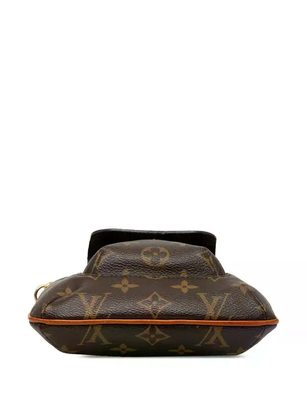 LOUIS VUITTON Monogram Partition Clutch Bag - Brown