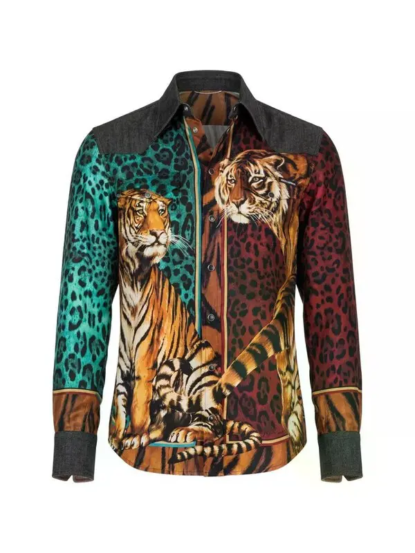 Dolce & Gabbana Animal-print Shirt