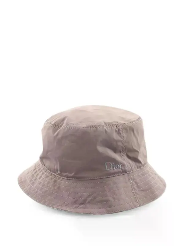Dior Oblique Reversible Bucket Hat - Grey