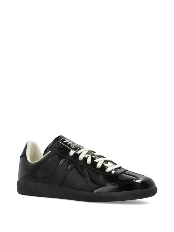 Adidas Patent Leather Lace-up Sneakers