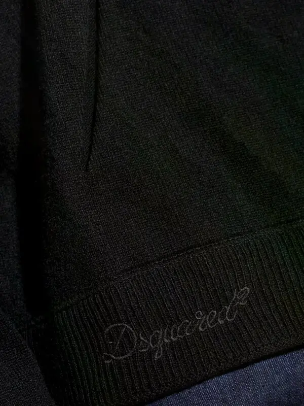 Dsquared2 Wool Pouch Pocket Sweater