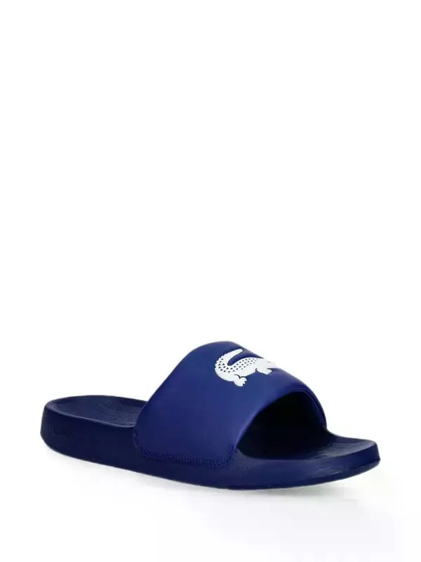 Lacoste Logo Print Slides