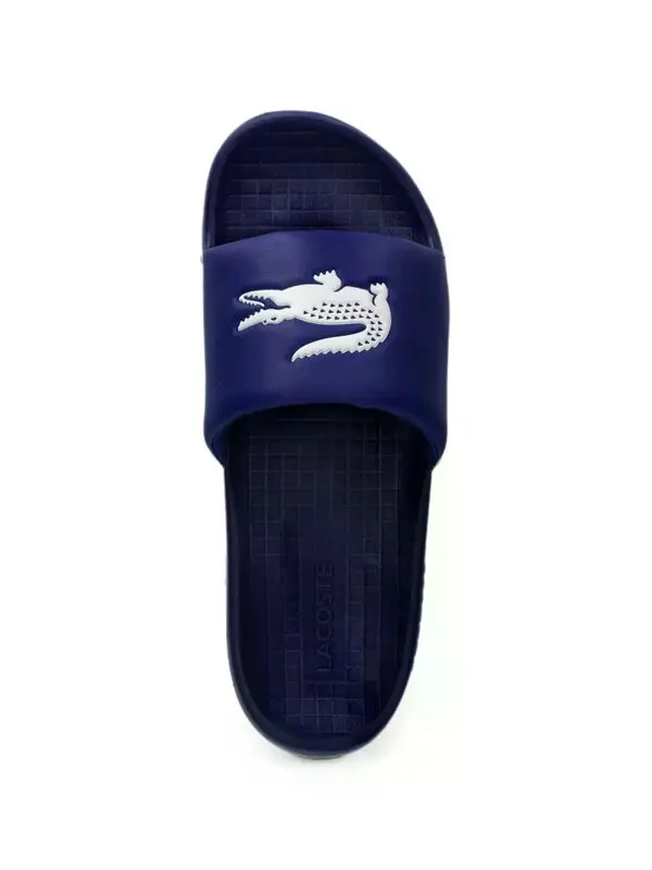 Lacoste Logo Print Slides