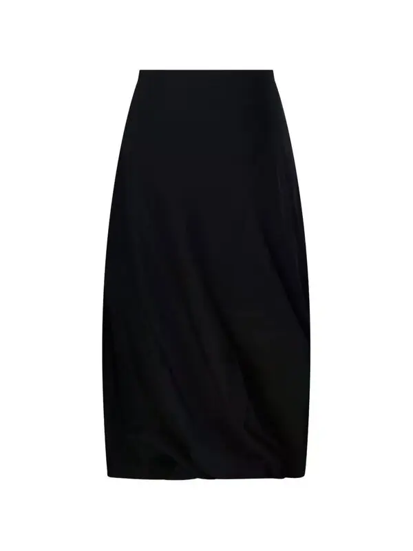 RÓHE Draped Midi Skirt
