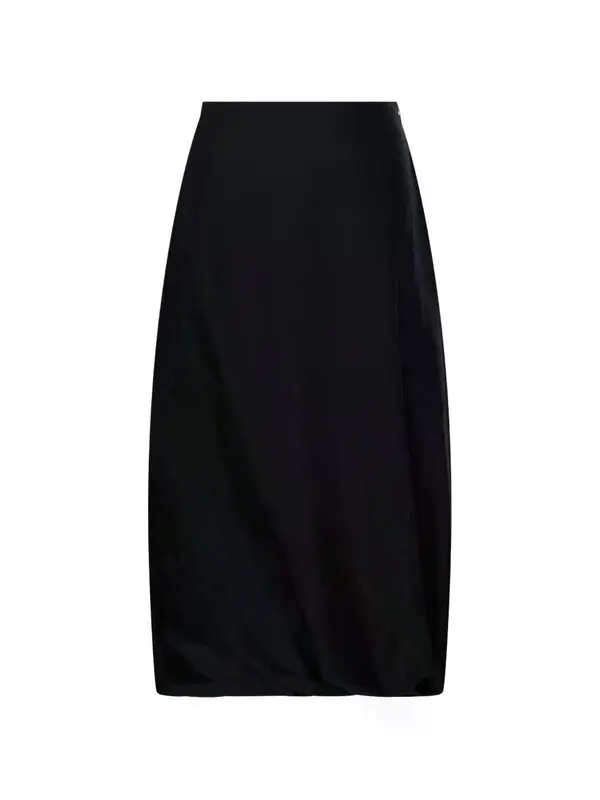 RÓHE Draped Midi Skirt