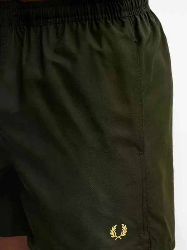 Fred Perry Embroidered Swim Shorts