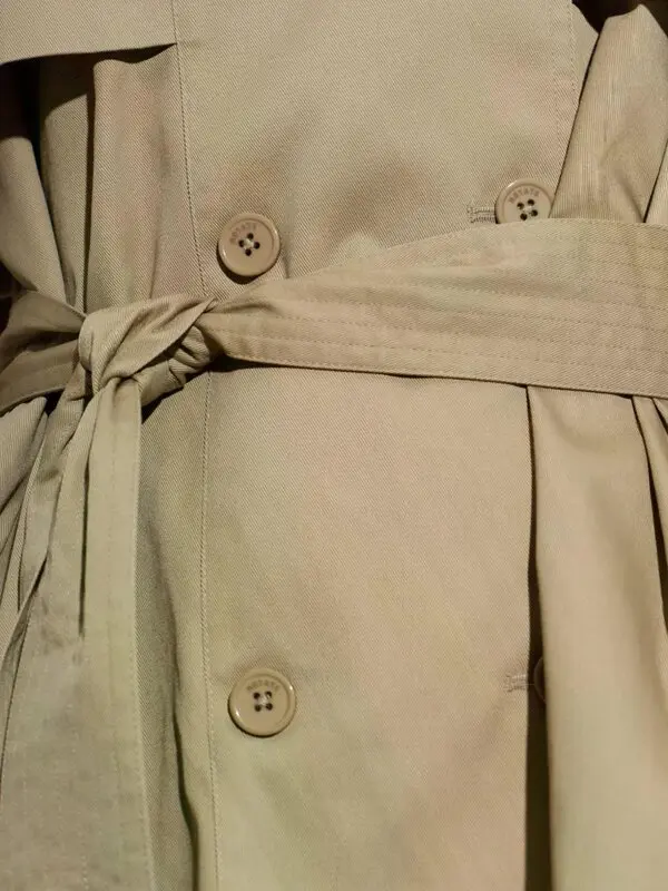 ROTATE BY BIRGER CHRISTENSEN Double-breasted Belted Trench Coat