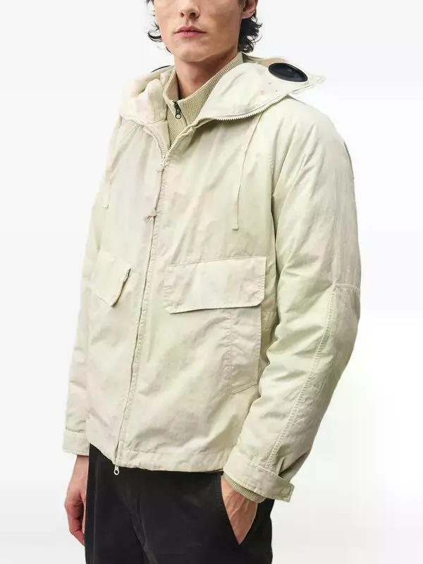 C.P. COMPANY Goggle Detail Hooded Jacket