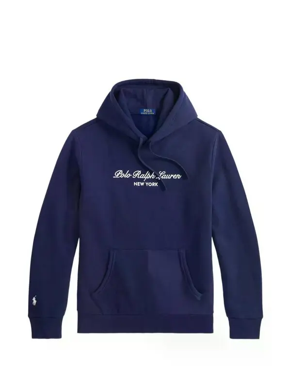 Polo Ralph Lauren Embroidered Logo Hoodie - Blue
