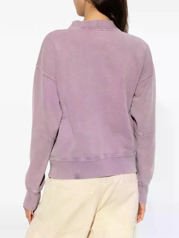 MARANT ETOILE Moby Logo Sweatshirt - Purple