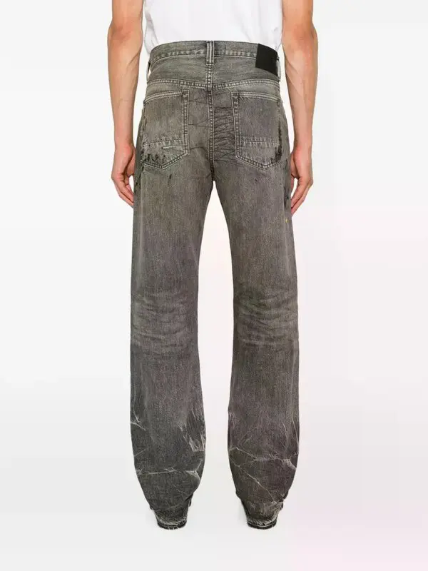 Mastercraft Union Paint-splatter Distressed Jeans