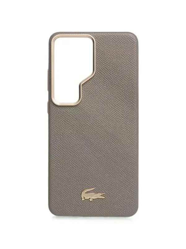 Lacoste Logo-plaque Samsung Galaxy S26 Ultra Case - Grey