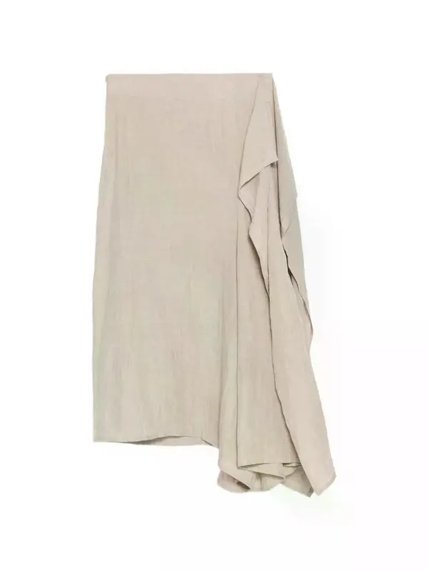 Yohji Yamamoto Washed Draped Trousers