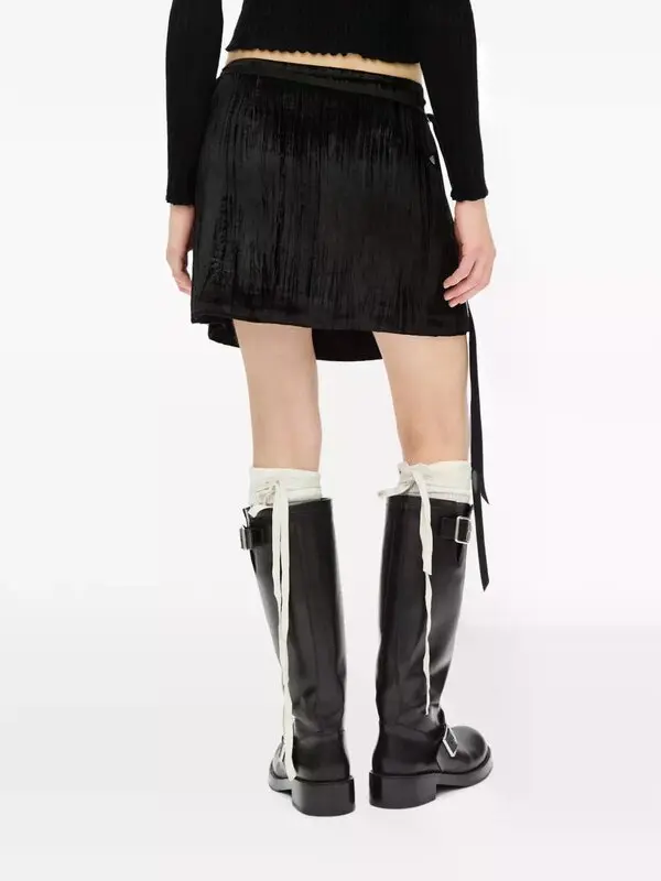 ANN DEMEULEMEESTER Midi Wrap Skirt
