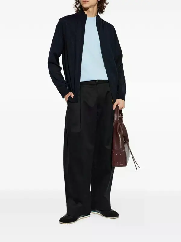 Paul Smith Zip-up Wool Cardigan