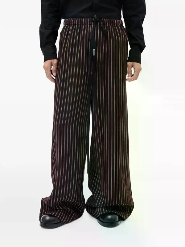 ANN DEMEULEMEESTER Striped Trousers