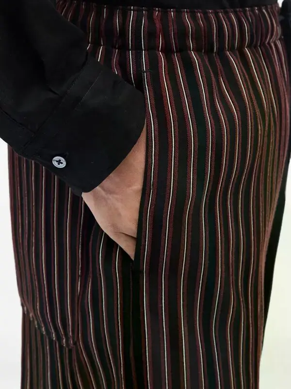 ANN DEMEULEMEESTER Striped Trousers