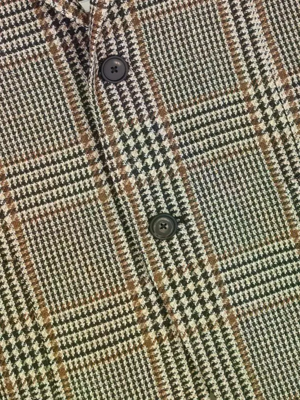 Tagliatore Check-pattern Notched-lapel Jacket