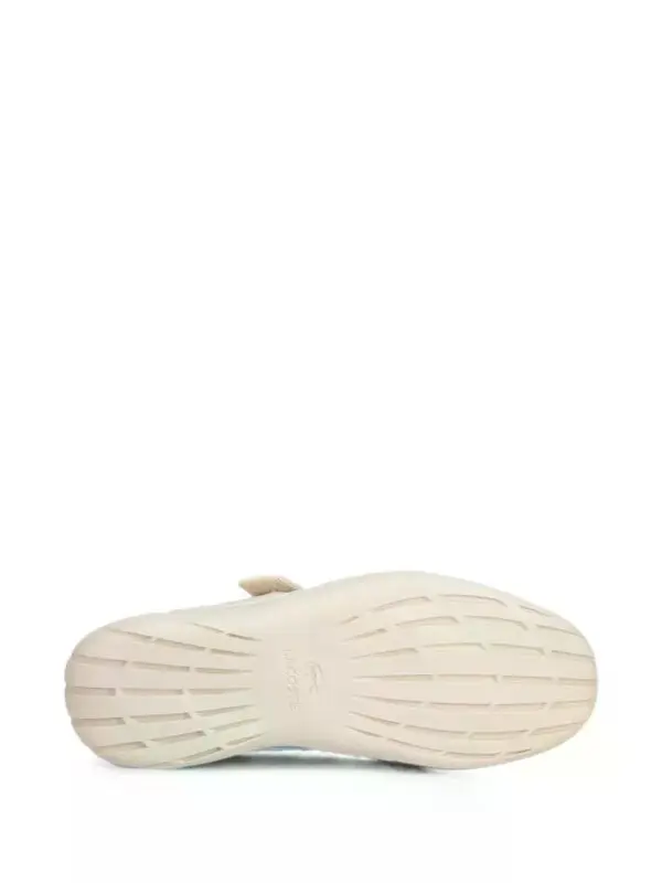 Lacoste Mesh Touch-strap Sneakers - Neutrals