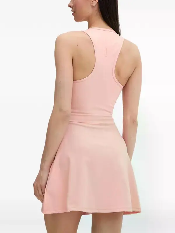 Lacoste Logo Patch Mini Dress