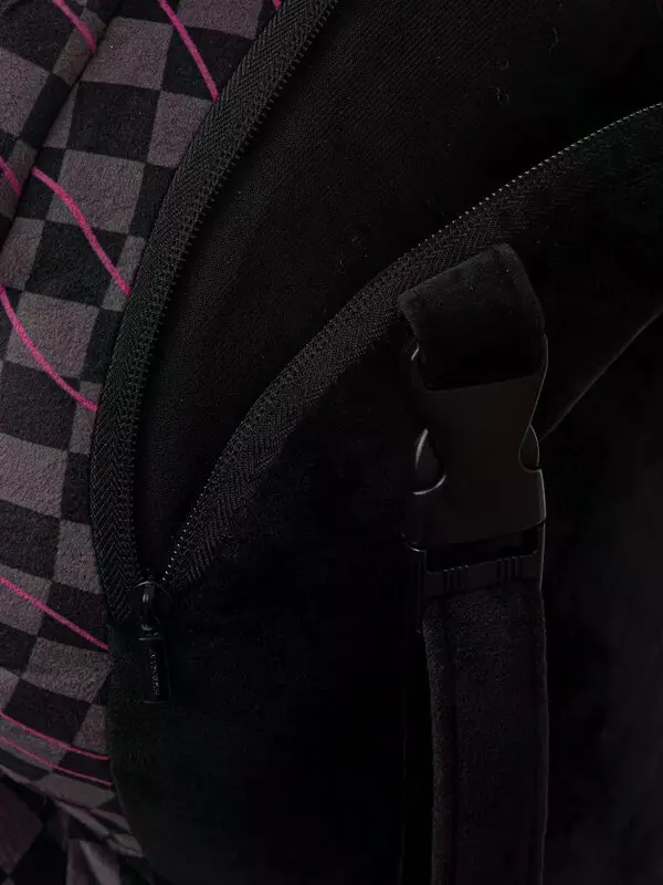 SPRAYGROUND Checkered Teddy-bear Backpack