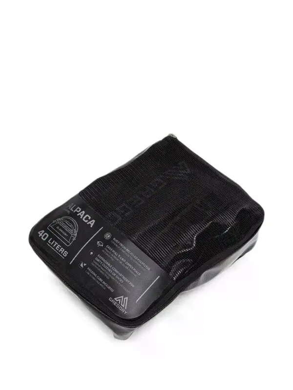 GREGORY Alpaca Logo-print Duffle Bag - Black