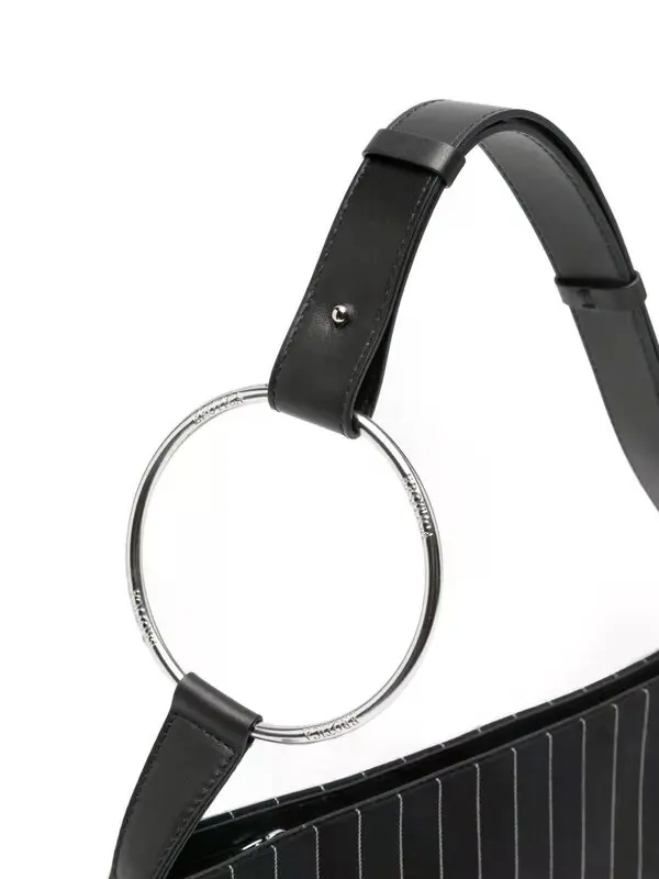 DONDUP Pinstripe Pattern Clutch Bag